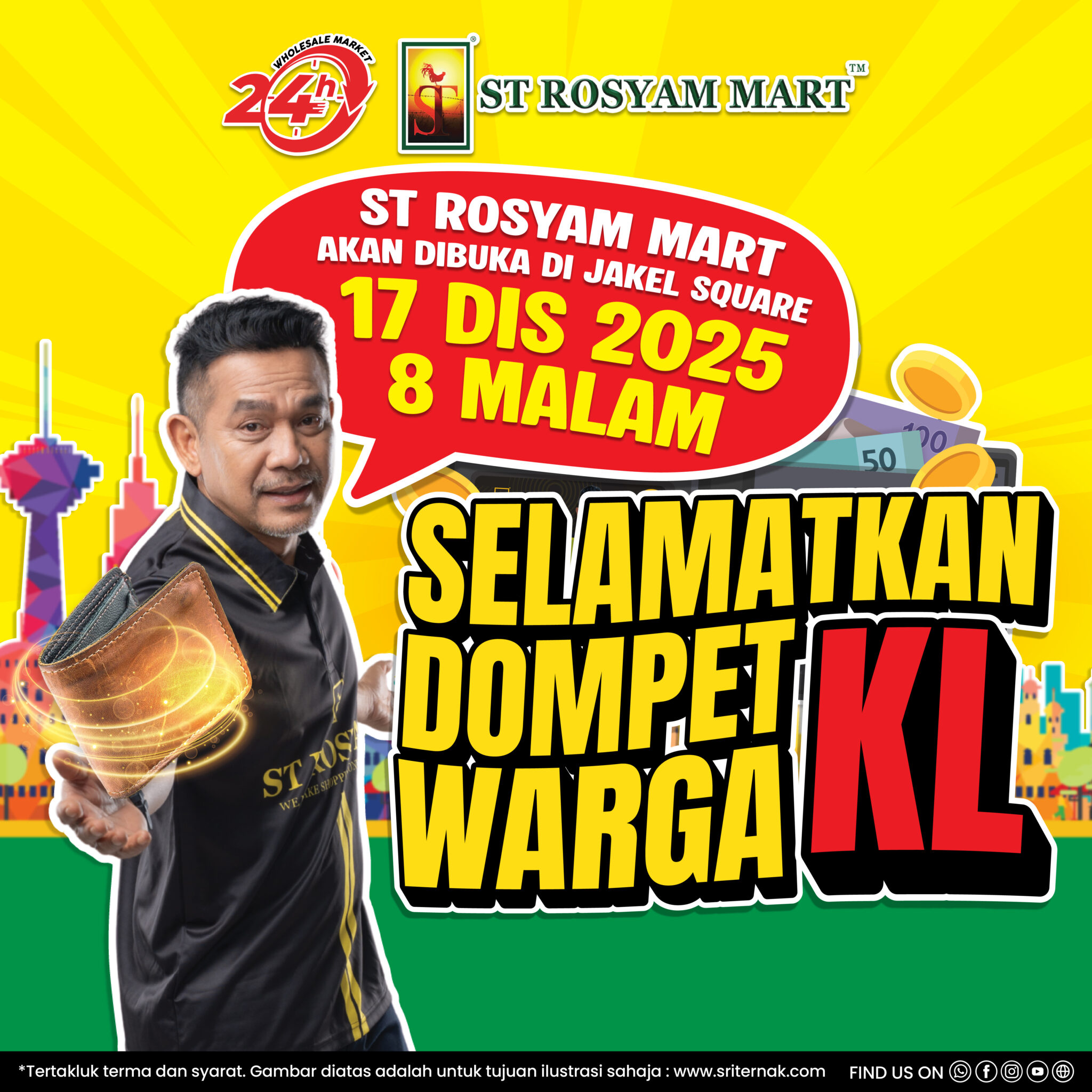 Sri Ternak Group to unveil ST Rosyam Mart’s ninth outlet at Jakel ...